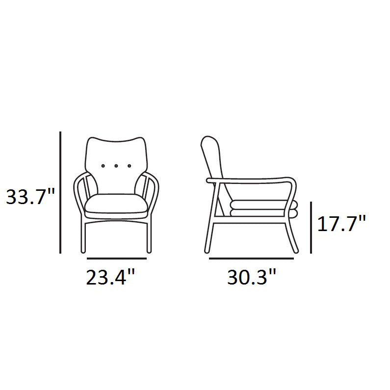 Lucas Lounge Chair – Omax Decor